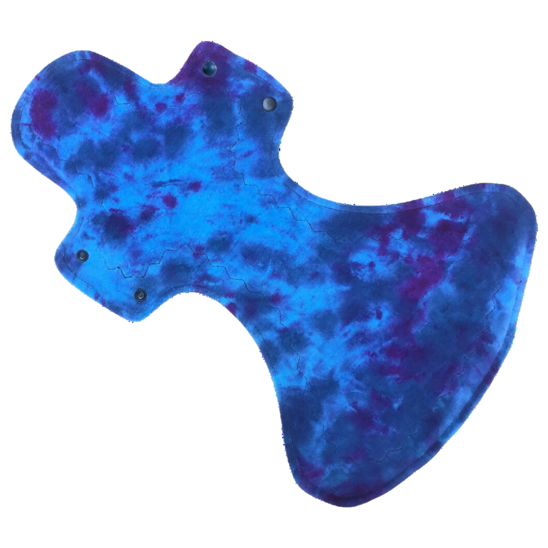 Moody Blue Night pad Organic Cotton Reusable Period Pad Incontinence ...