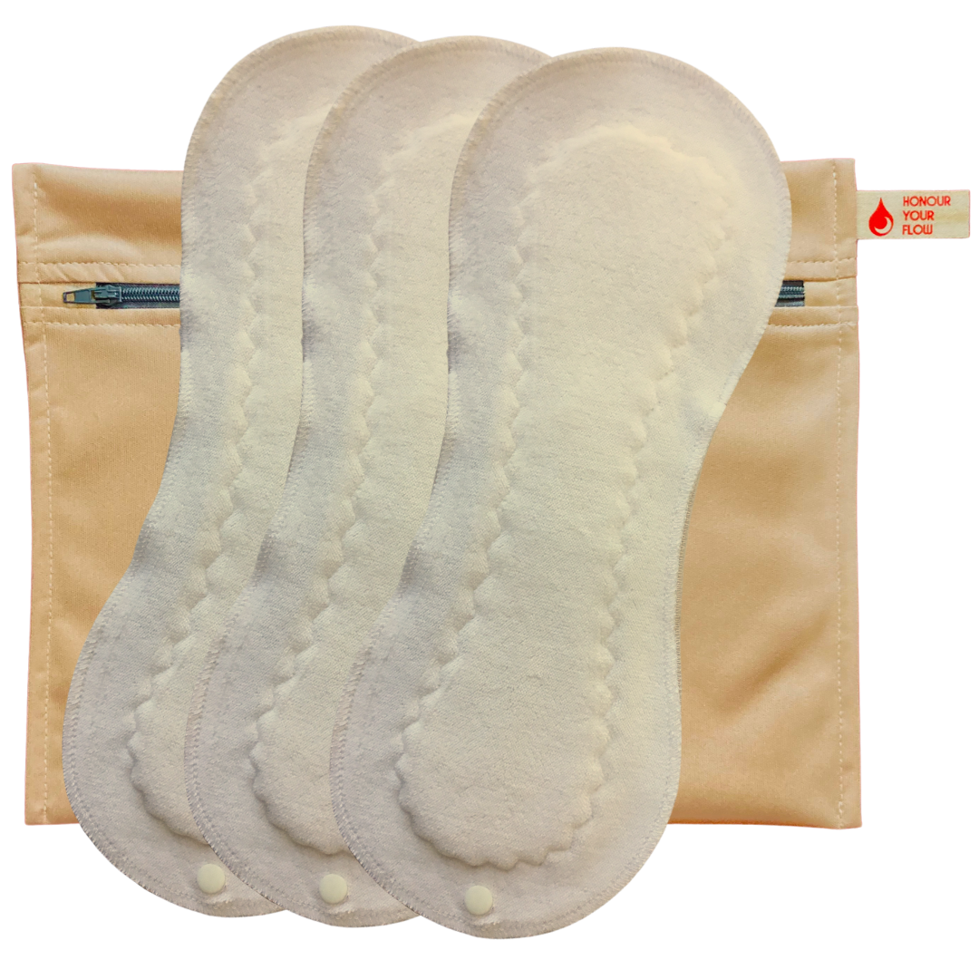 Slim Mega Sandwich Pad Starter Pack for Incontinence - 3 pads – Honour ...