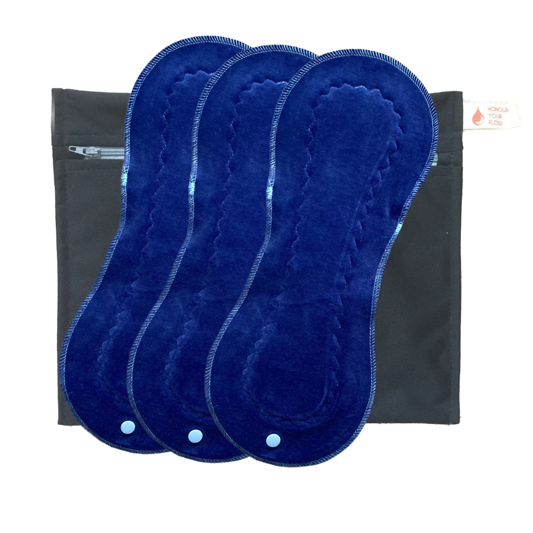 Slim Mega Sandwich Pad Starter Pack for Incontinence - 3 pads – Honour ...